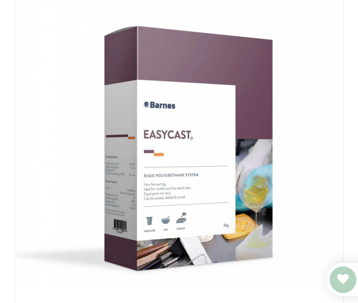 Barnes Easycast Fast Set Resin 1.9kg – Le Belle Maison